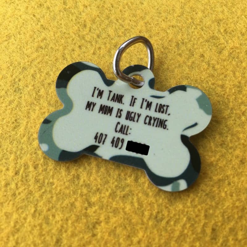 Sublimation Dog Tag Template Lasopapassion
